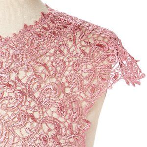 cv stylelab | Accessories | Full Lace Collar Blush Pink | Poshmark